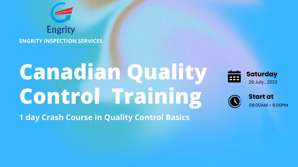 One-day crash course in Quality Control basics - Engrity Group Inc.