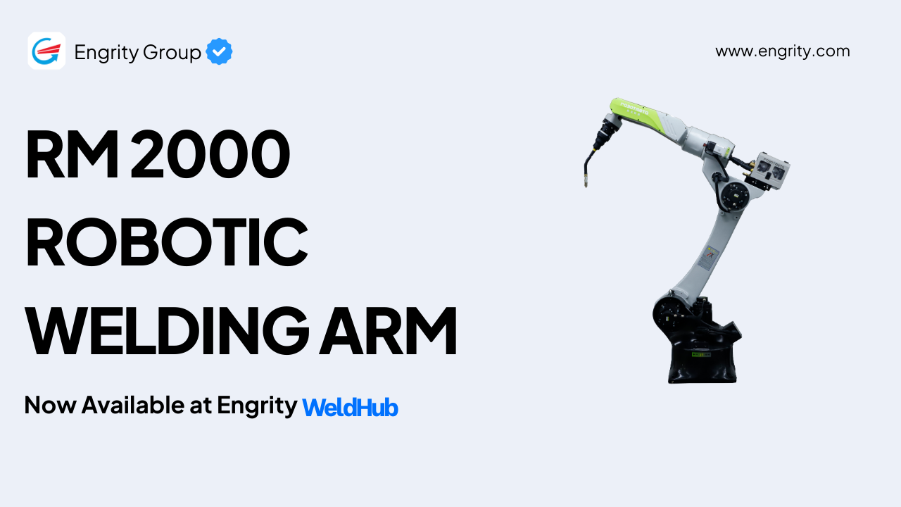 RM 2000 10 HW Robotic Arm Now Available on Engrity WeldHub